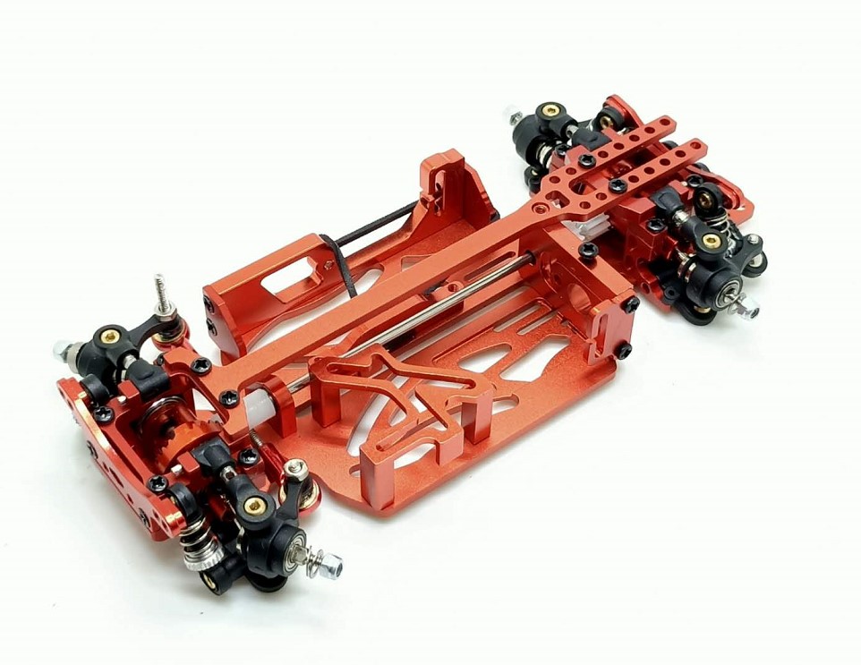 1/28 1/24 Mini-Z MINI-Q9/D DRZ RC Drift Racing Chassis Kit