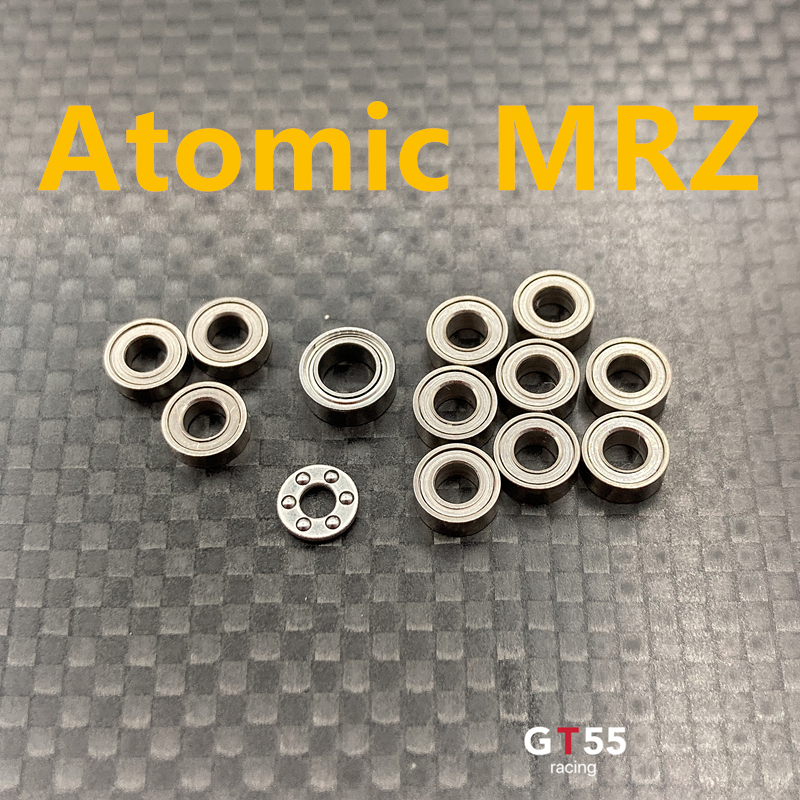 GT55racing High Quality Bearing Set For Atomic MRZ (13 PCS)