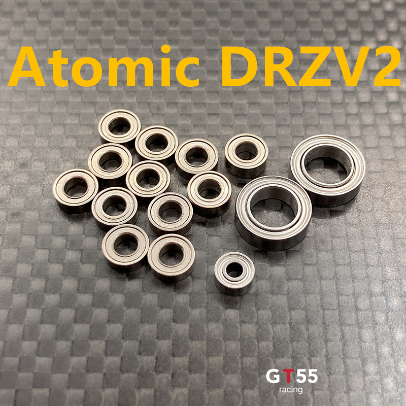 GT55racing High Quality Bearing Set For Atomic DRZ2 / DRZV2 (16 PCS)
