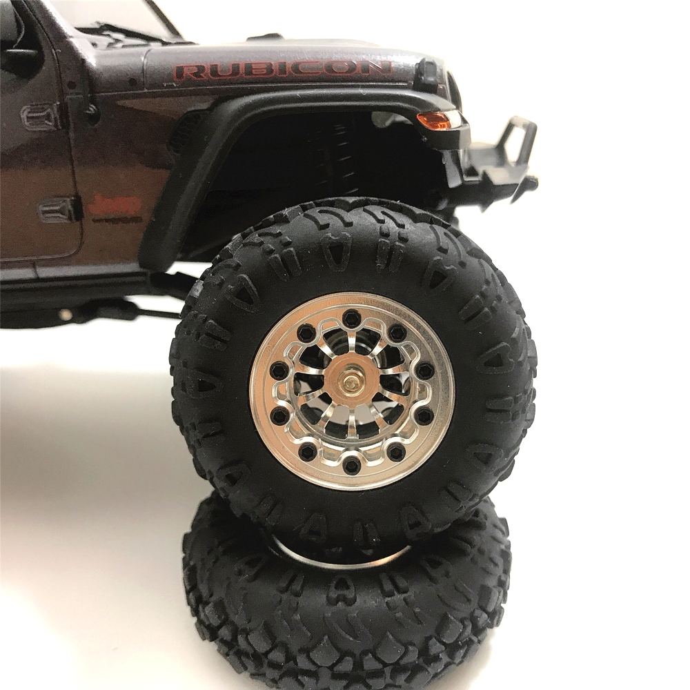 MINI-Z 4X4 Aluminum Wheels With Tires Silver For Kyosho (4pcs/5pcs) #Z ...