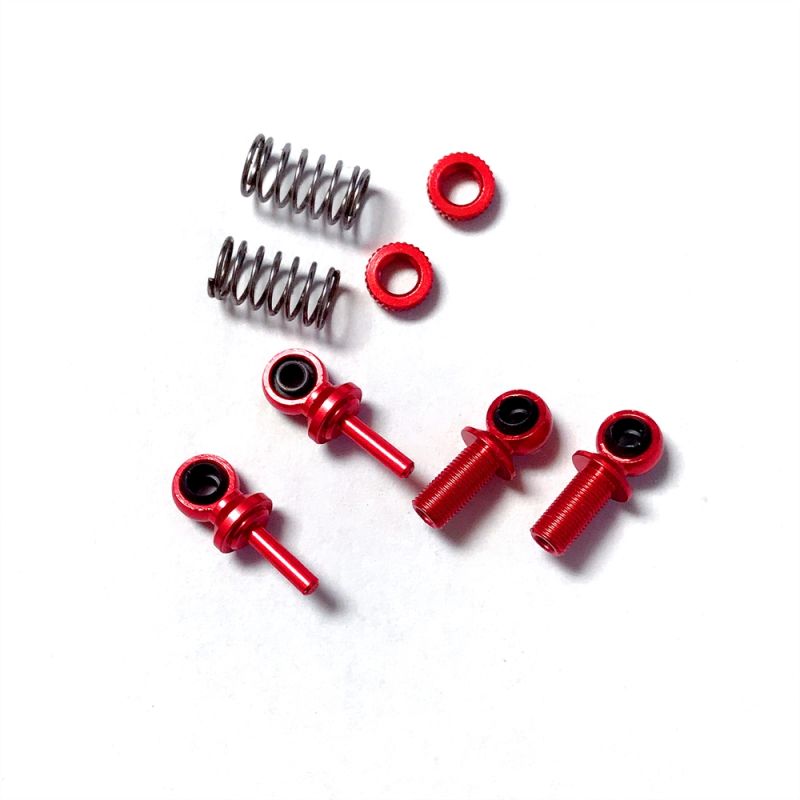ZERO-Z MINI-Z AWD DWS Height.Adjustable.Damper RED #Z-DWS-001R