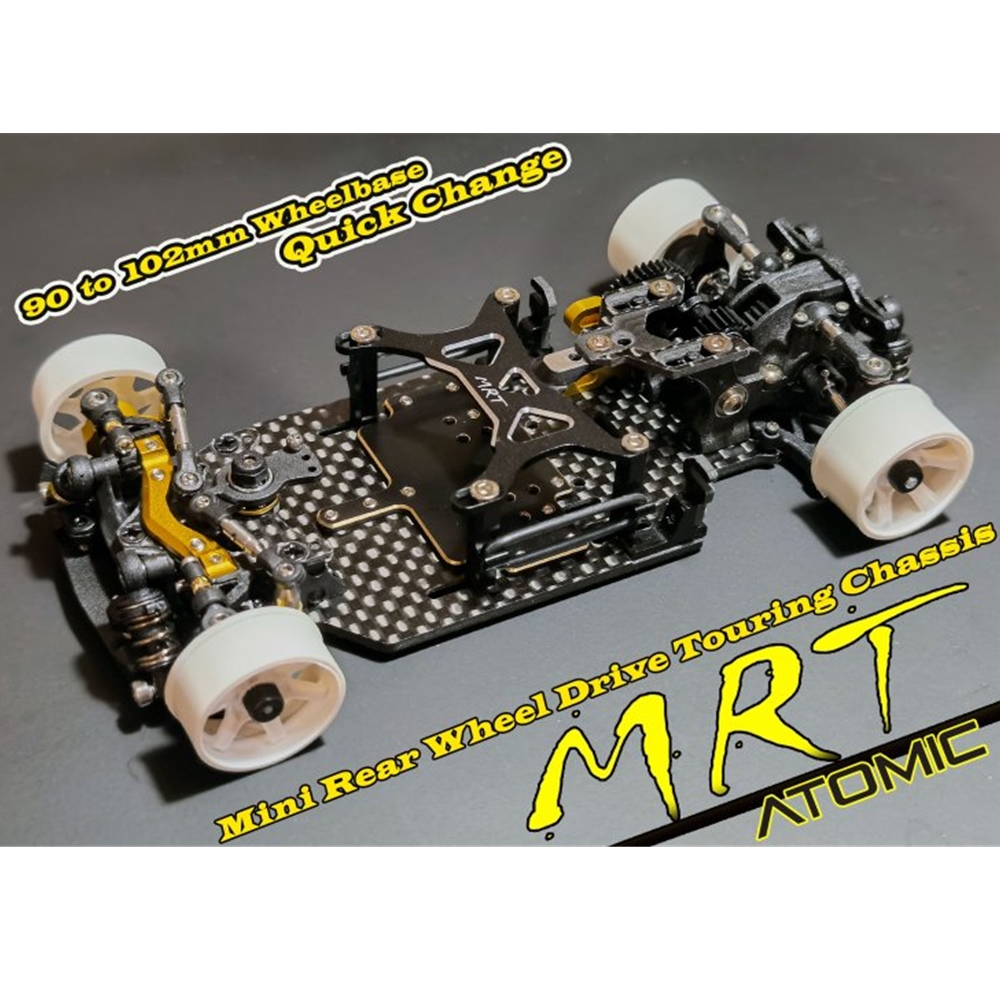 Atomic MRT 1/28 scale RWD Touring Car Kit (No Electronic) #MRTP-KIT