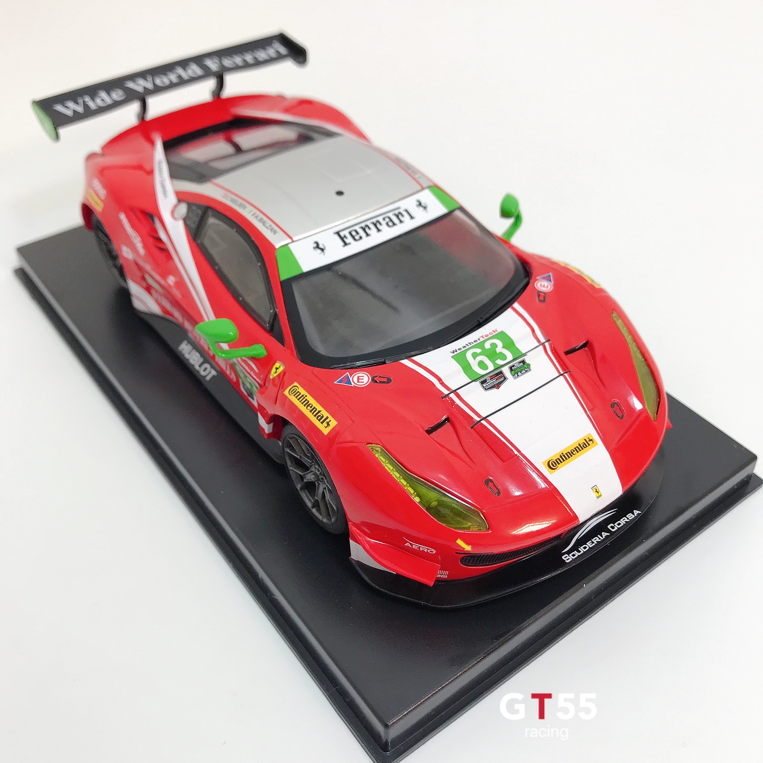 GL racing 1/28 MINI-Z Ferrari 488 GL-488-GT3 Body Red Wheelbase 98mm