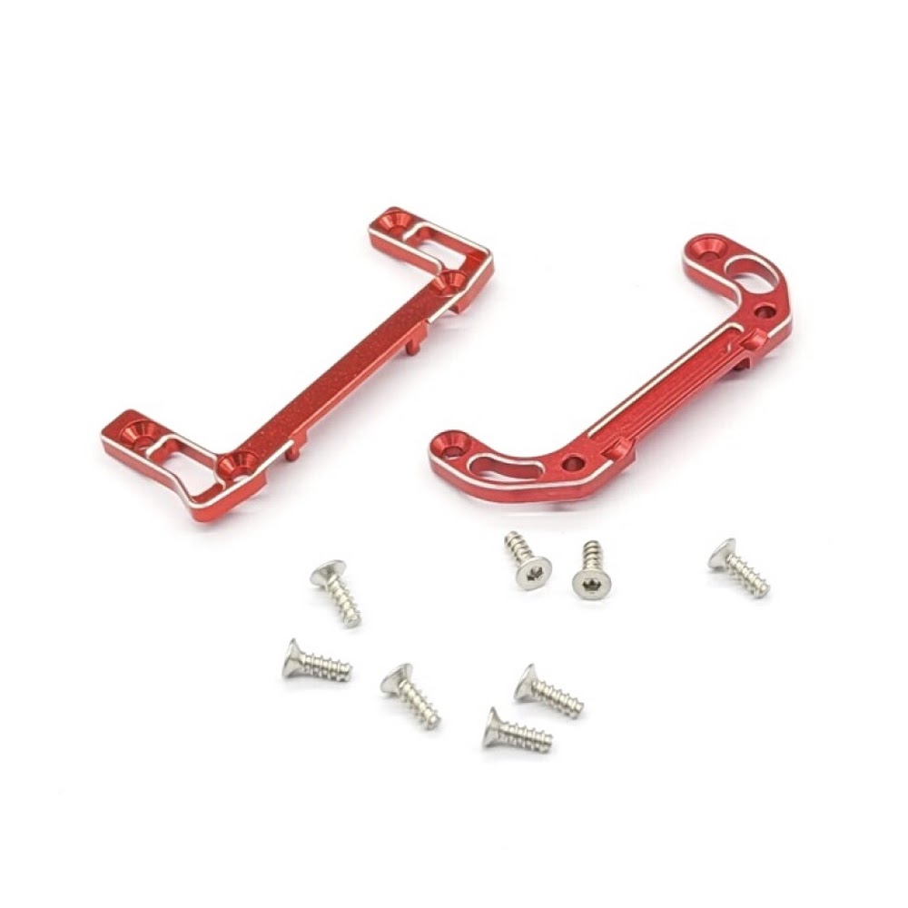 X-Power ALUMINUM 7075-T6 UPPER& LOWER REAR CHASSIS MOUNTS (WHEELBASE M ...