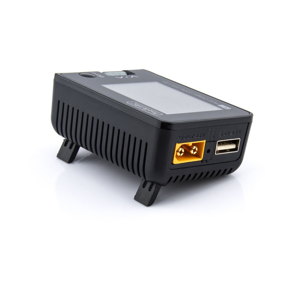 ToolkitRC M7 200W 10A DC Balance Charger Discharger for 1-6S Lipo Battery With Voltage Servo ...