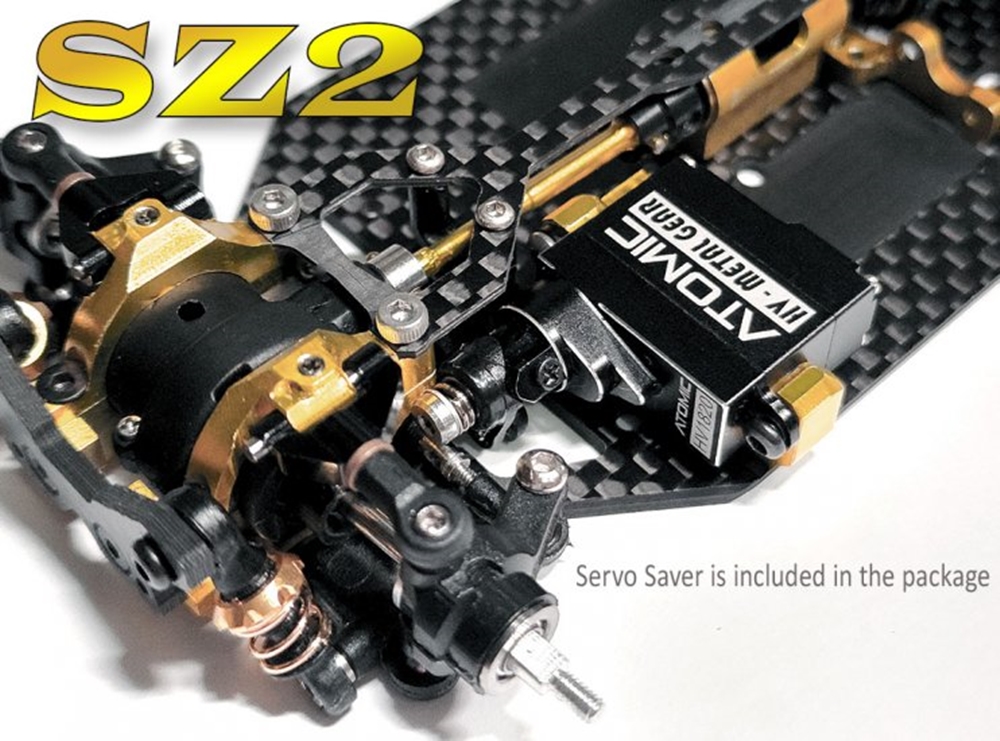ATOMIC 1/28 SZ2 SHAFT DRIVE AWD CHASSIS KIT ( Without Servo Electronics ...