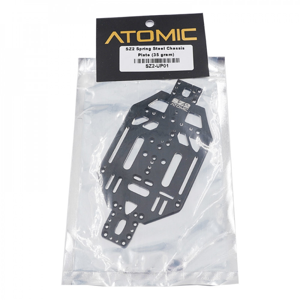 ATOMIC SZ2 SPRING STEEL CHASSIS PLATE 35g #SZ2-UP01