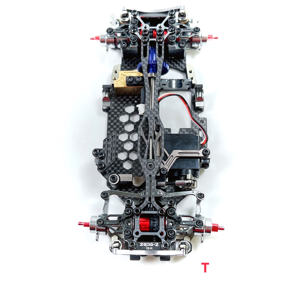 ZERO-Z DZ01 AWD Chassis Grey Finished Version (racing and drifting ...