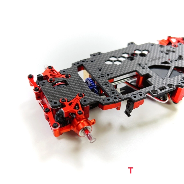 ZERO-Z DZ01 AWD Chassis Red Finished Version (racing and drifting ...
