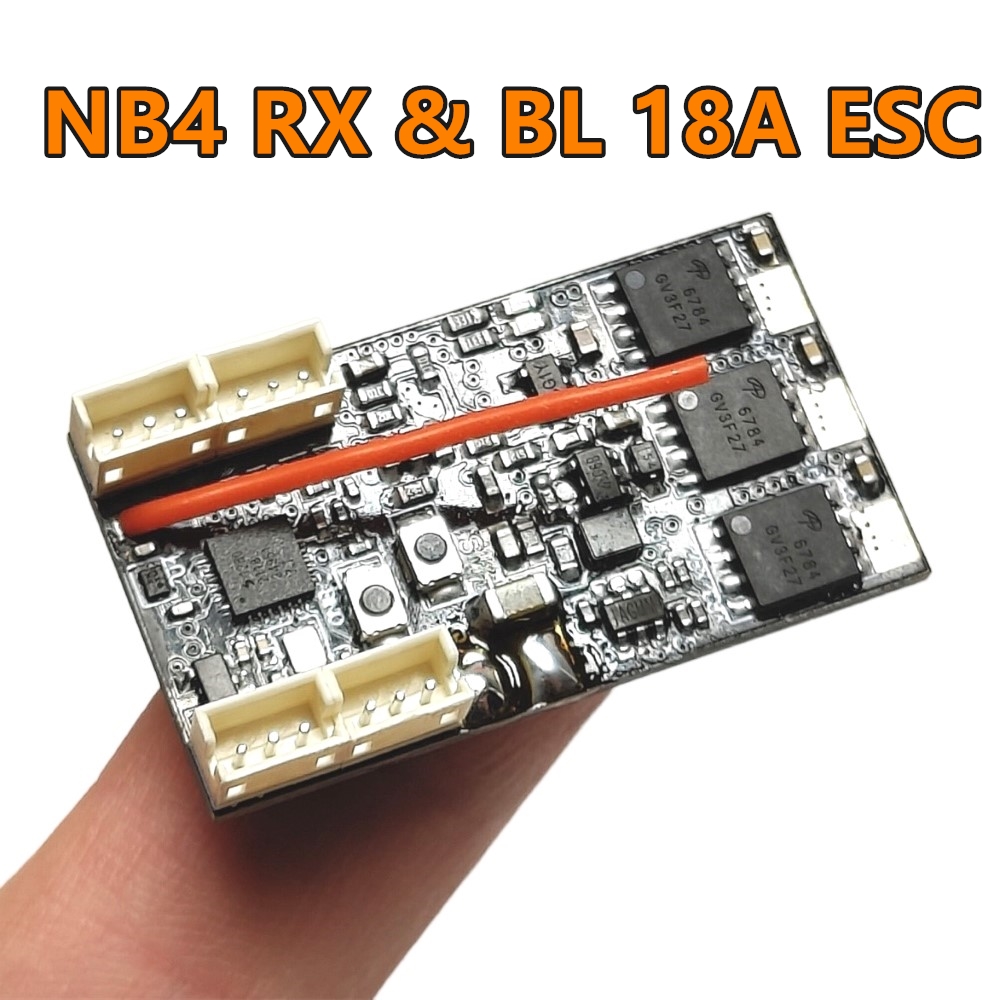 NB4 RX Integrated Micro Brushless 18A ESC