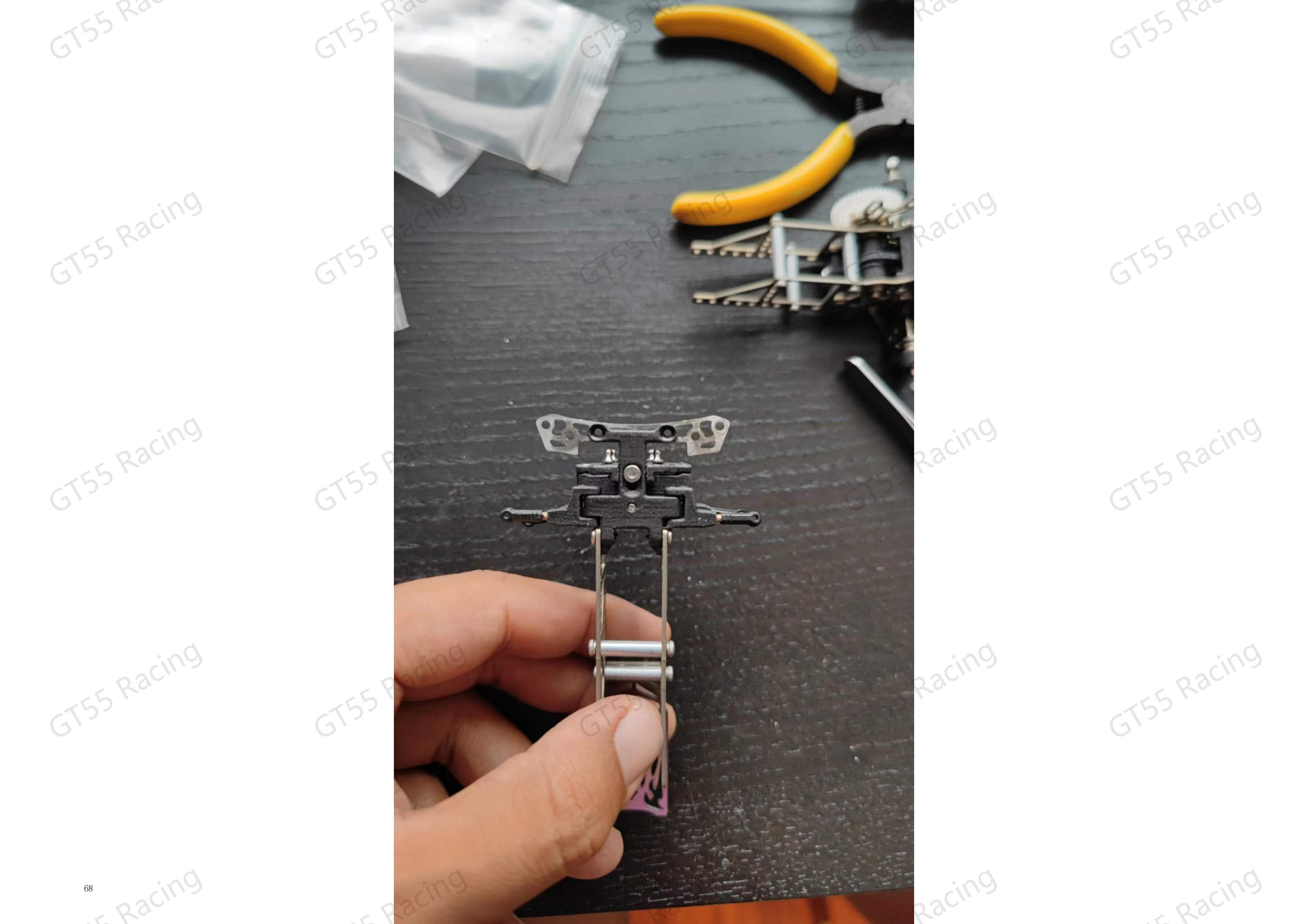 1/24 Drifting Beast RWD Drift Car Chassis #DB-RD-C-001