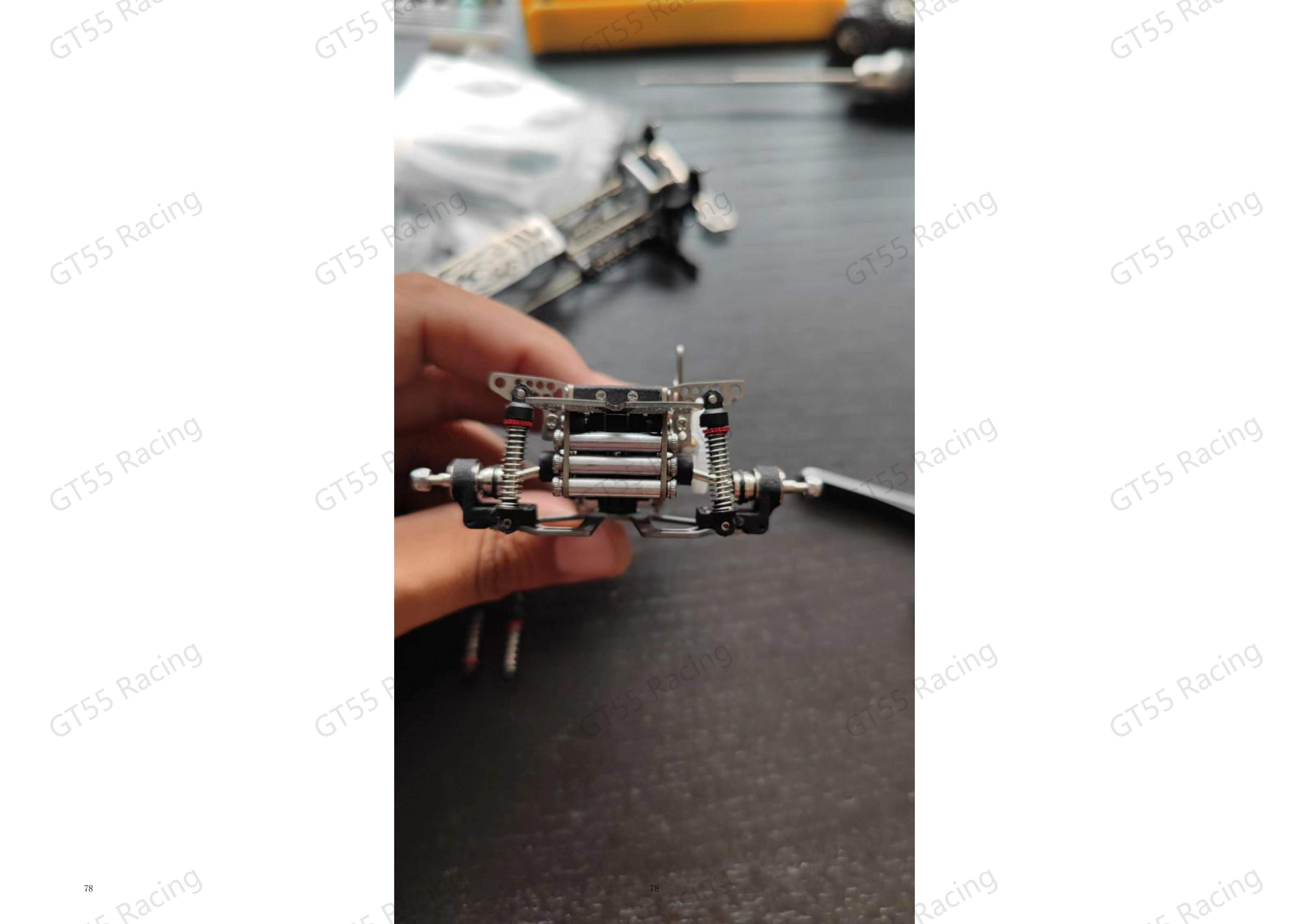 1/24 Drifting Beast RWD Drift Car Chassis #DB-RD-C-001