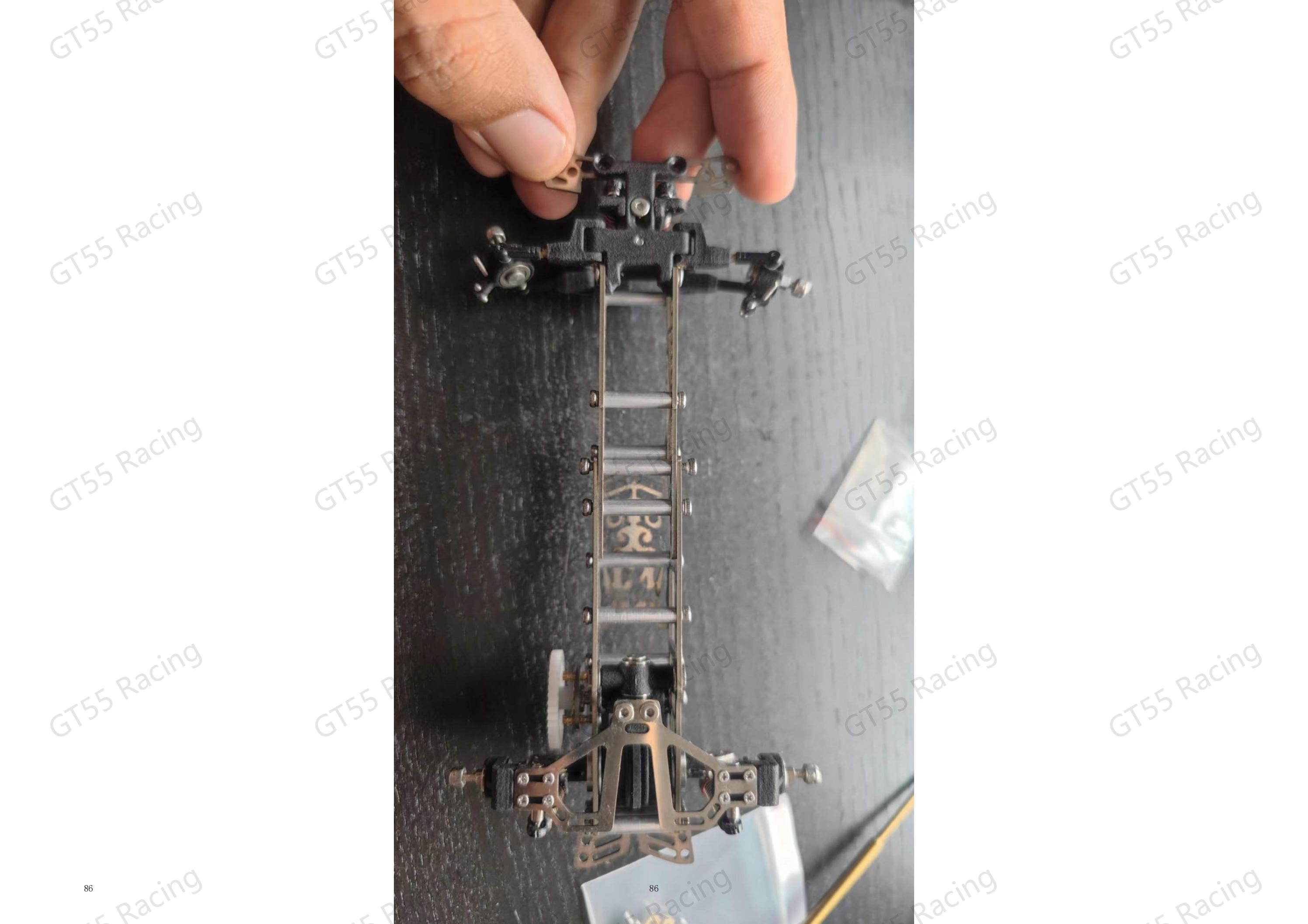 1/24 Drifting Beast RWD Drift Car Chassis #DB-RD-C-001