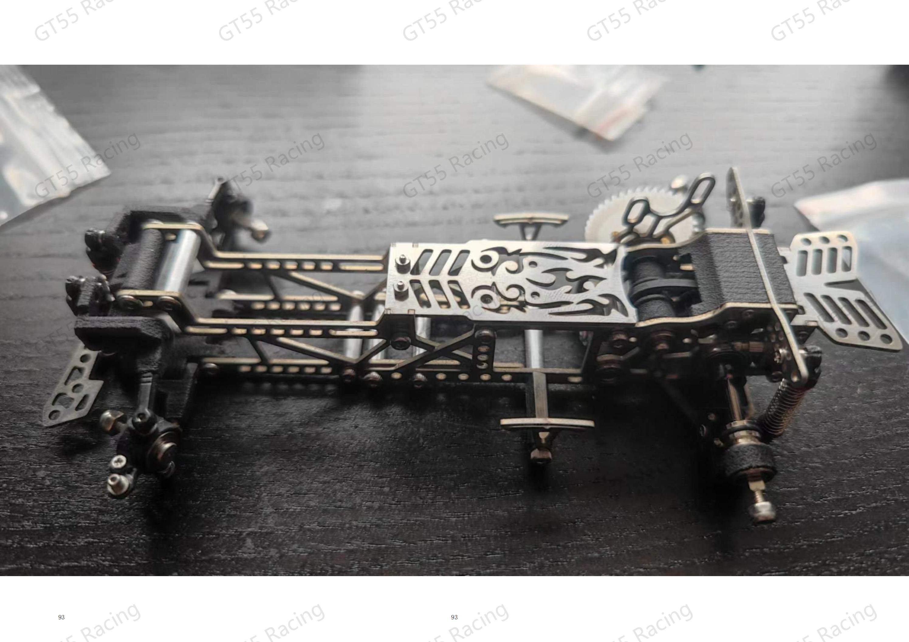 1/24 Drifting Beast RWD Drift Car Chassis #DB-RD-C-001