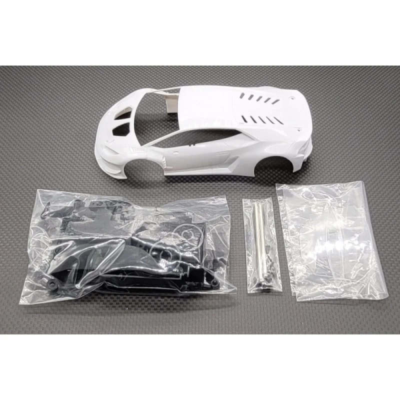 GL RACING GL-LBO-GT3 White Body Kit Set For Mini-Z #GL-LBO-GT3-K01