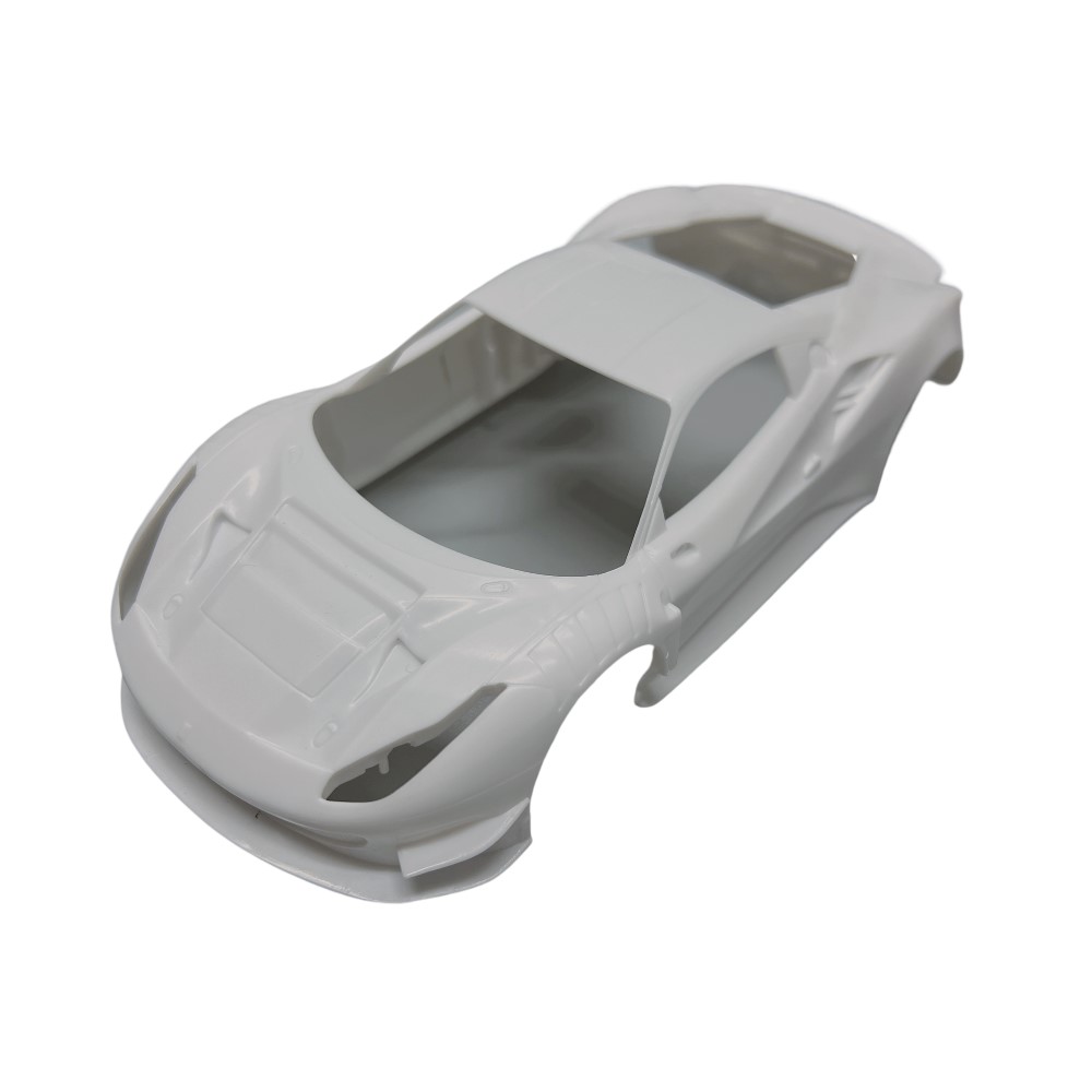 GL RACING GL 488-GT3 White Body Kit Set For MINI-Z #GL-488-GT3-K01