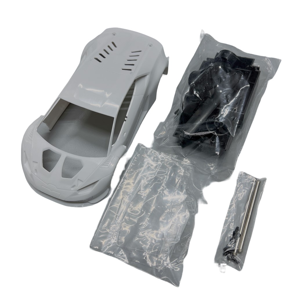 GL RACING GL-LBO-GT3 White Body Kit Set For Mini-Z #GL-LBO-GT3-K01