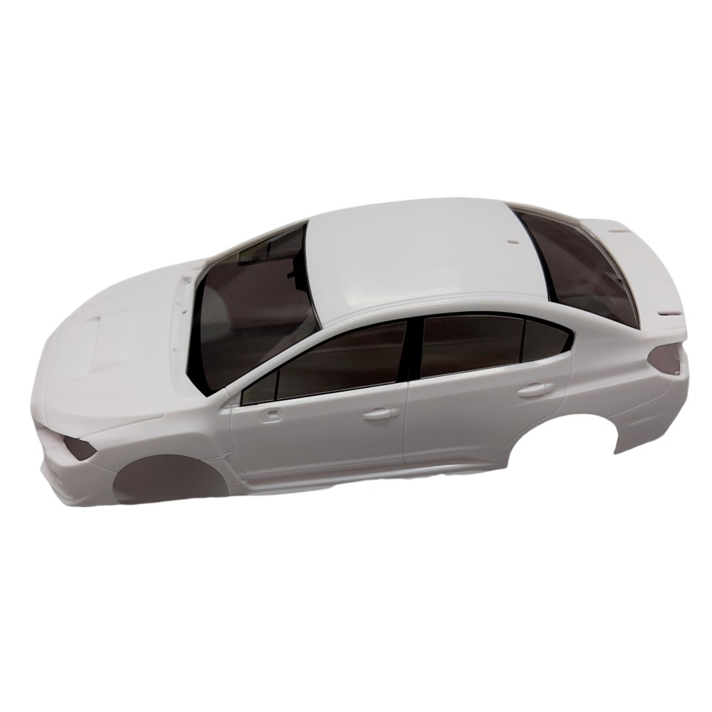 KYOSHO MINI-Z SUBARU WRX STI White Body Set W/Wheel MZN185