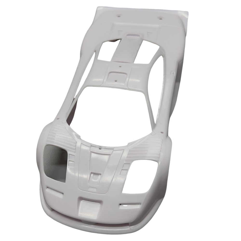 KYOSHO MINI-Z MCLAREN F1 GTR WHITE BODY SET W/ WHEEL MZN190
