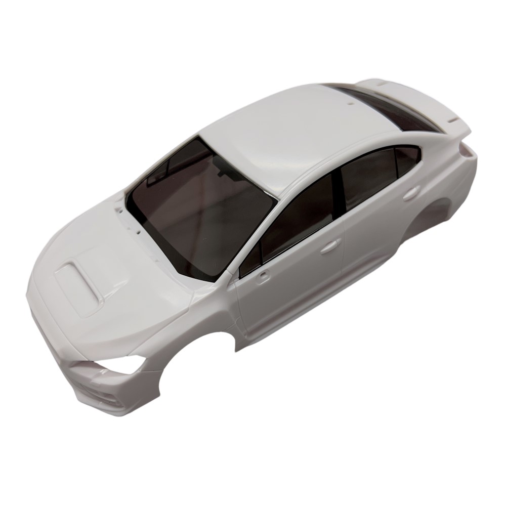 KYOSHO MINI-Z SUBARU WRX STI White Body Set W/Wheel MZN185