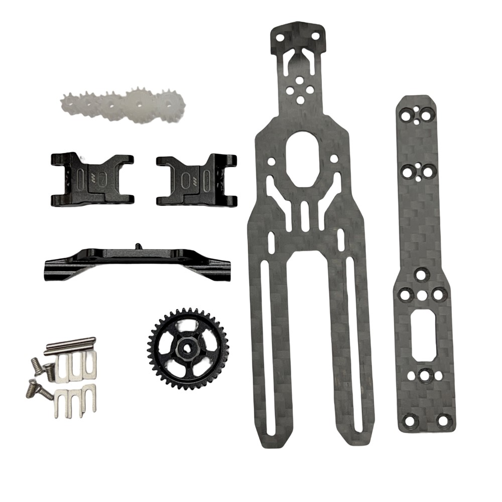 MA RACING 1/24 1.3 Upgrade Version 1.5 Chassis Kit Patch Package MA13-T15