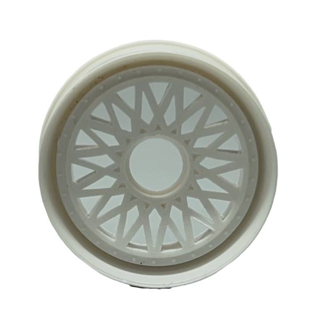 BM RACING BMR-X 22MM OFFSET CHANGEABLE BBS MESH RIM 2 PCS WHITE BMRX026-3W