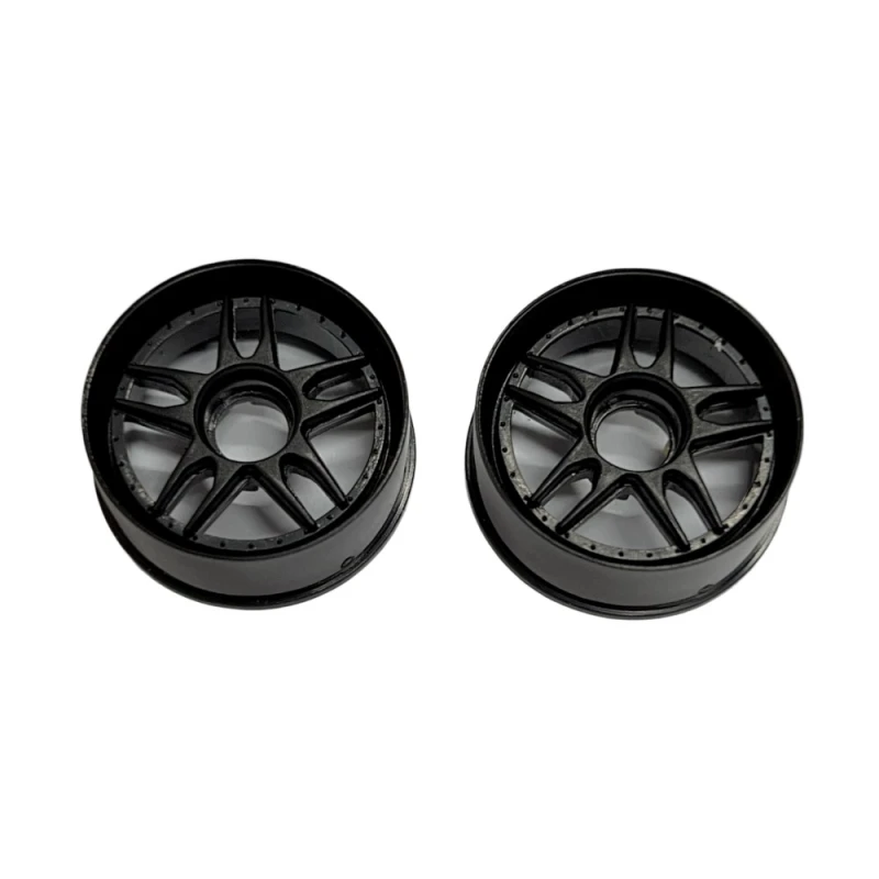 BM RACING BMR-X 22MM OFFSET CHANGEABLE SPLIT 5 SPOKE RIM 2 PCS BLACK ...