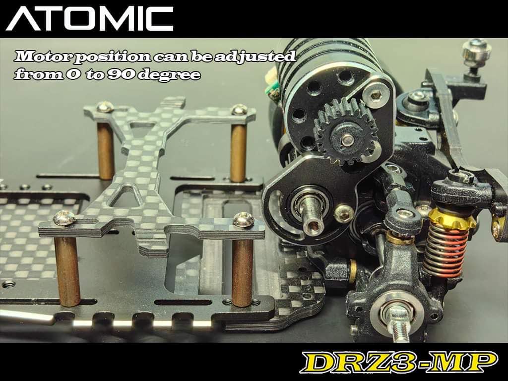 ATOMIC DRZ3 MP RWD DRIFT CHASSIS KIT (NO ELECTRONIC) DRZ3MP-KIT