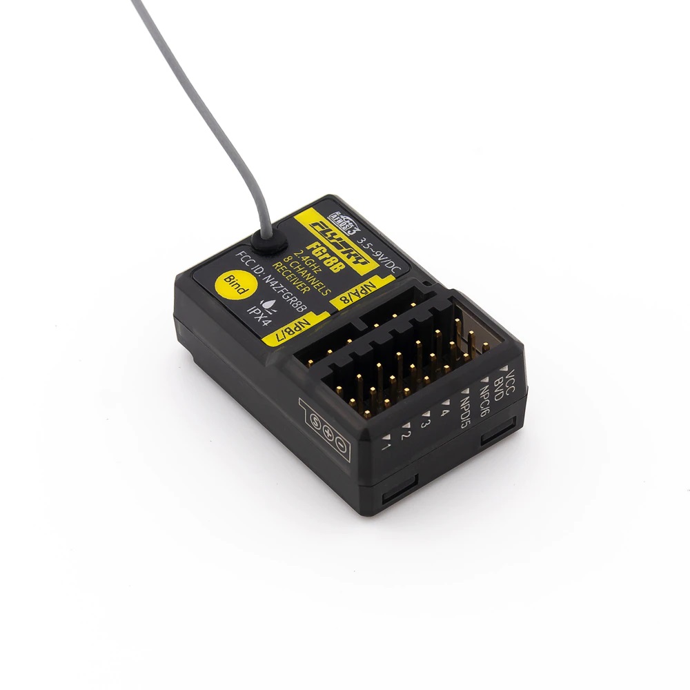 FLYSKY FGr8B 2.4GHz 8-Channel Micro AFHDS 3 Surface Receiver FGr8B