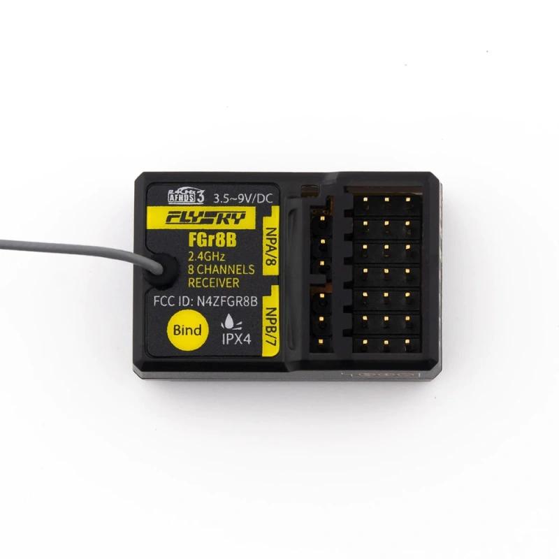 FLYSKY FGr8B 2.4GHz 8-Channel Micro AFHDS 3 Surface Receiver FGr8B