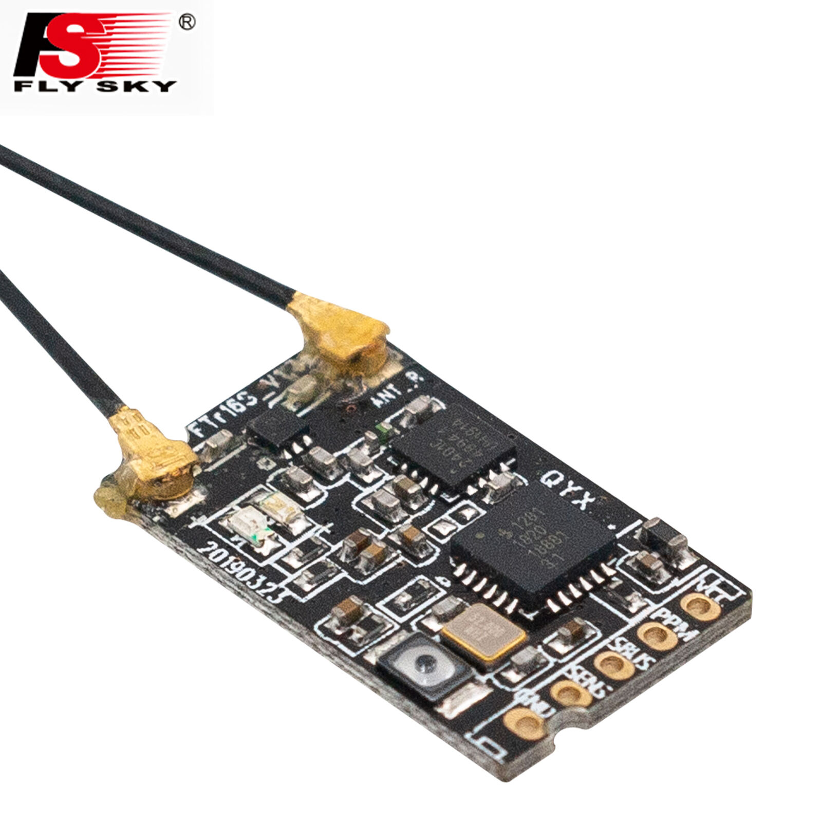 FLYSKY FTR16S 2.4G 16CH Receiver Dual Antenna PPM IBUS SBUS PPM Output ...