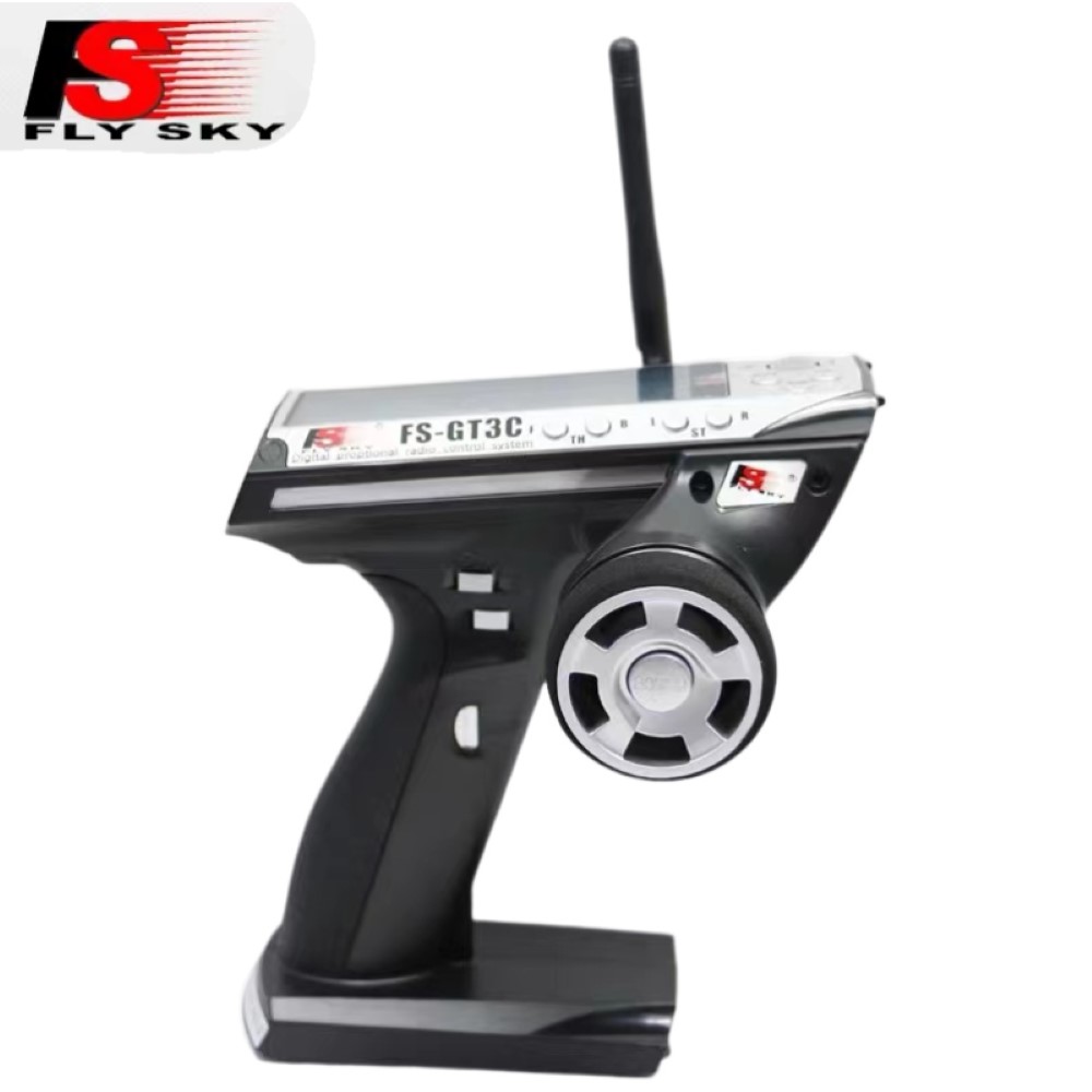 Flysky FS-GT3C 2.4G 3CH Remote Controller Built-in Gyro Transmitter w ...