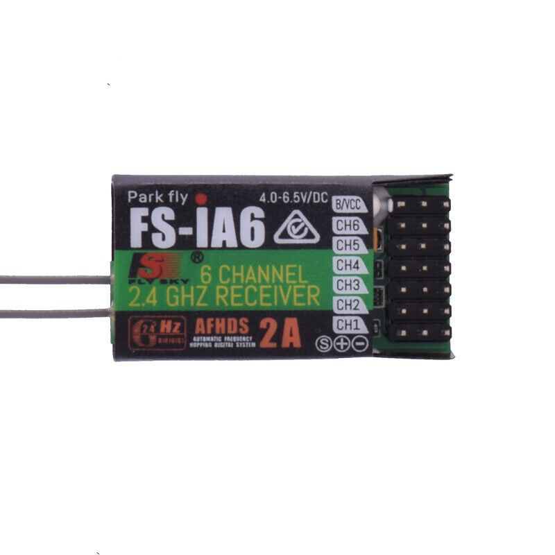 FLYSKY FS-iA6 2.4G 6CH AFHDS 2A Receiver For FS-i10 FS-i6 Transmitter ...