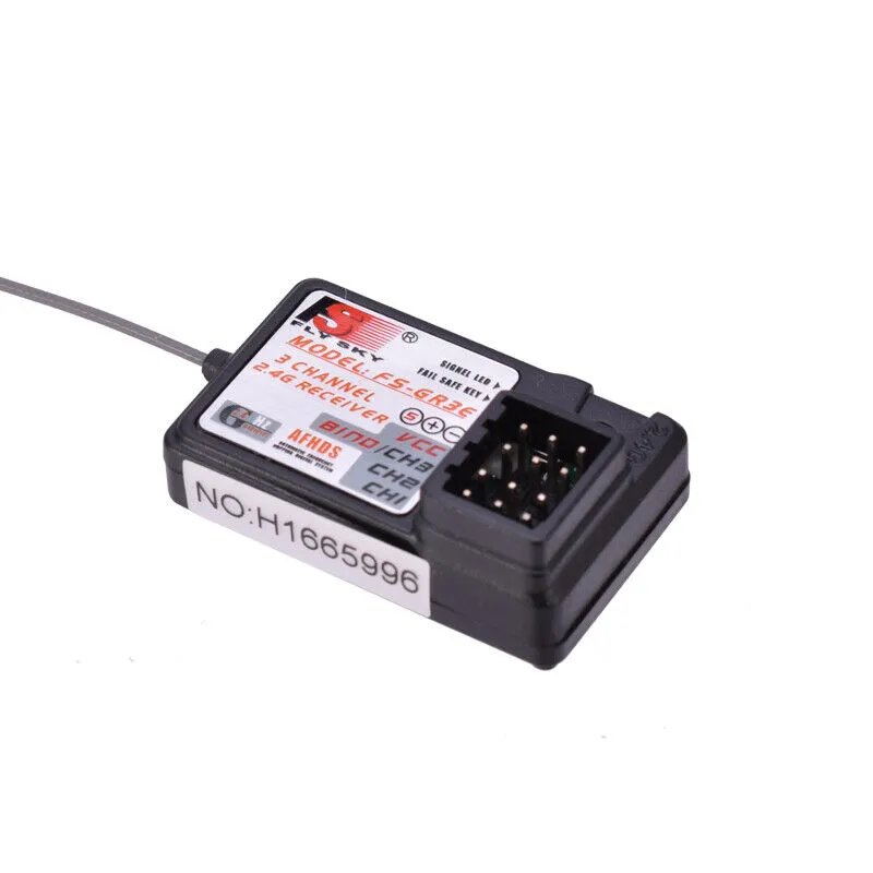 FLYSKY FS-GR3E 3CH AFHDS Receiver for GT2 GT2E GT2F GT2G GT2B GT3B GT3C ...