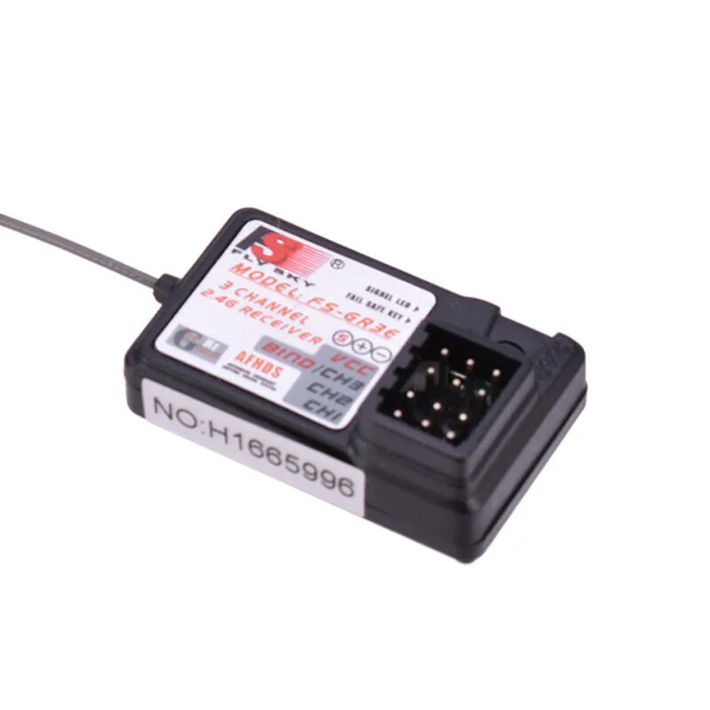 FLYSKY FS-GR3E 3CH AFHDS Receiver for GT2 GT2E GT2F GT2G GT2B GT3B GT3C ...