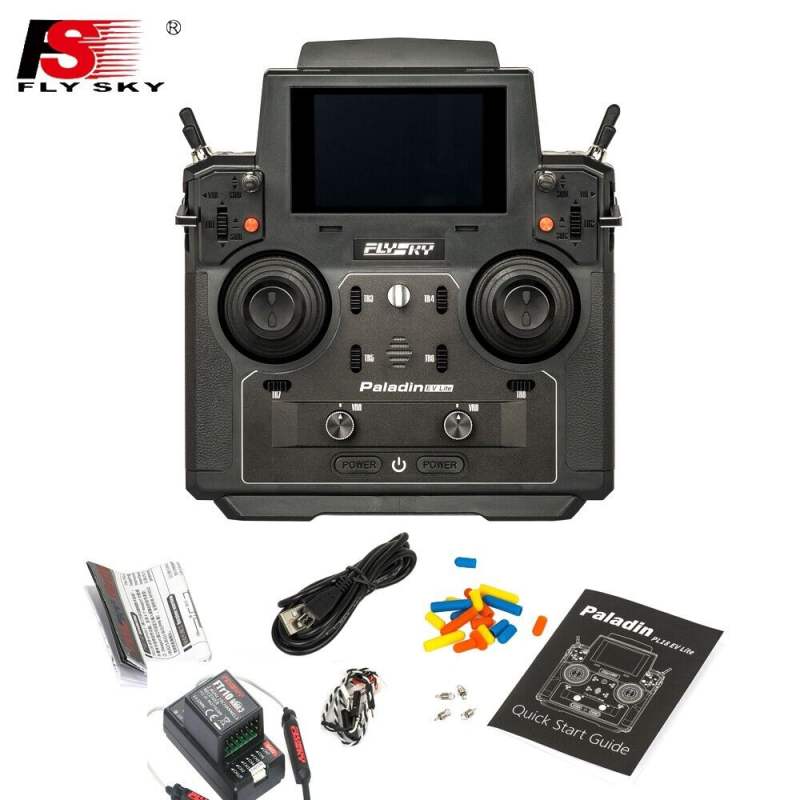 Flysky PL18EV Lite Transmitter Radio System Ftr10 Receiver RC Excavator ...