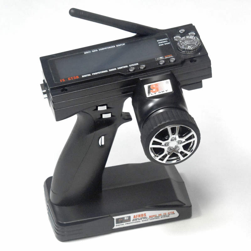 Flysky FS-GT3B Radio Transmitter Receiver 2.4Ghz 3-Channel