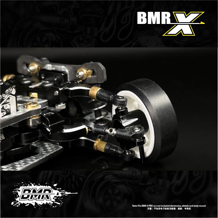 BM RACING 1/24 BMR-X PRO RWD RC Drift Chassis ( not included wheels ...