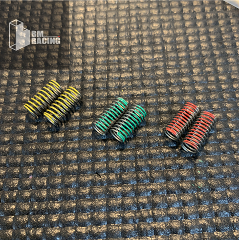 BM RACING 1/24 BMR-X REAR SPRING SET BMRXOP019-R