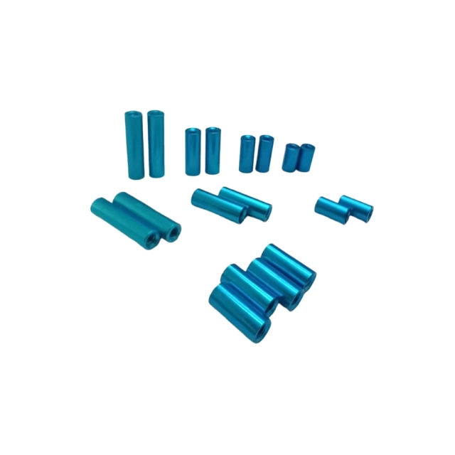 GT55 racing M2 Aluminum Pillars Blue 6mm 4PCS 8mm 6PCS 10mm 4PCS 14mm ...