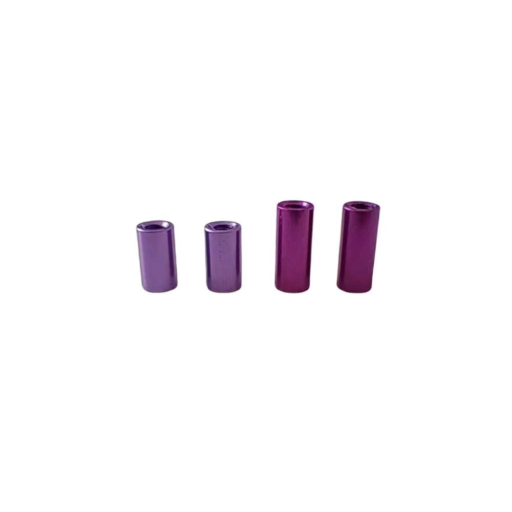 GT55 racing M2 Aluminum Pillars Purple 6mm 2PCS 8mm 2PCS For Drift ART