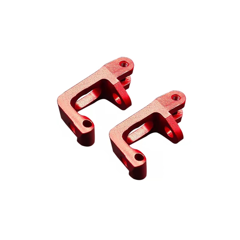 ALUMINUM FRONT HUB CARRIER SET FOR KYOSHO MINI-Z BUGGY MB-010 Red