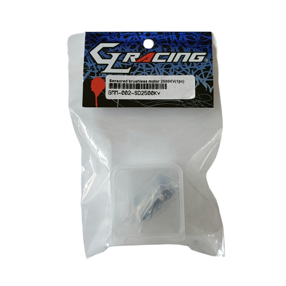 GL Racing Sensored Brushless Motor 2500KV (1pc) GMM-002-SD2500KV