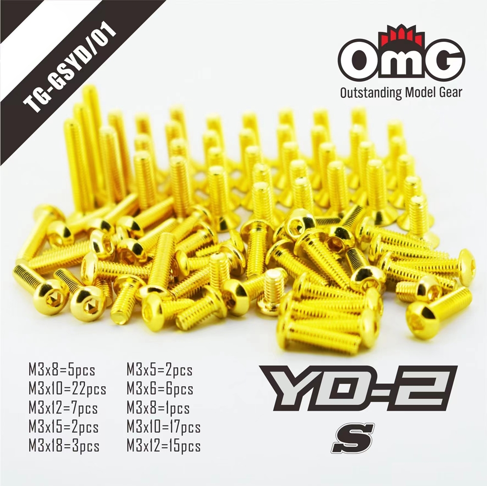 Golden Screw Kit for YD-2/S TG-GSYD-01