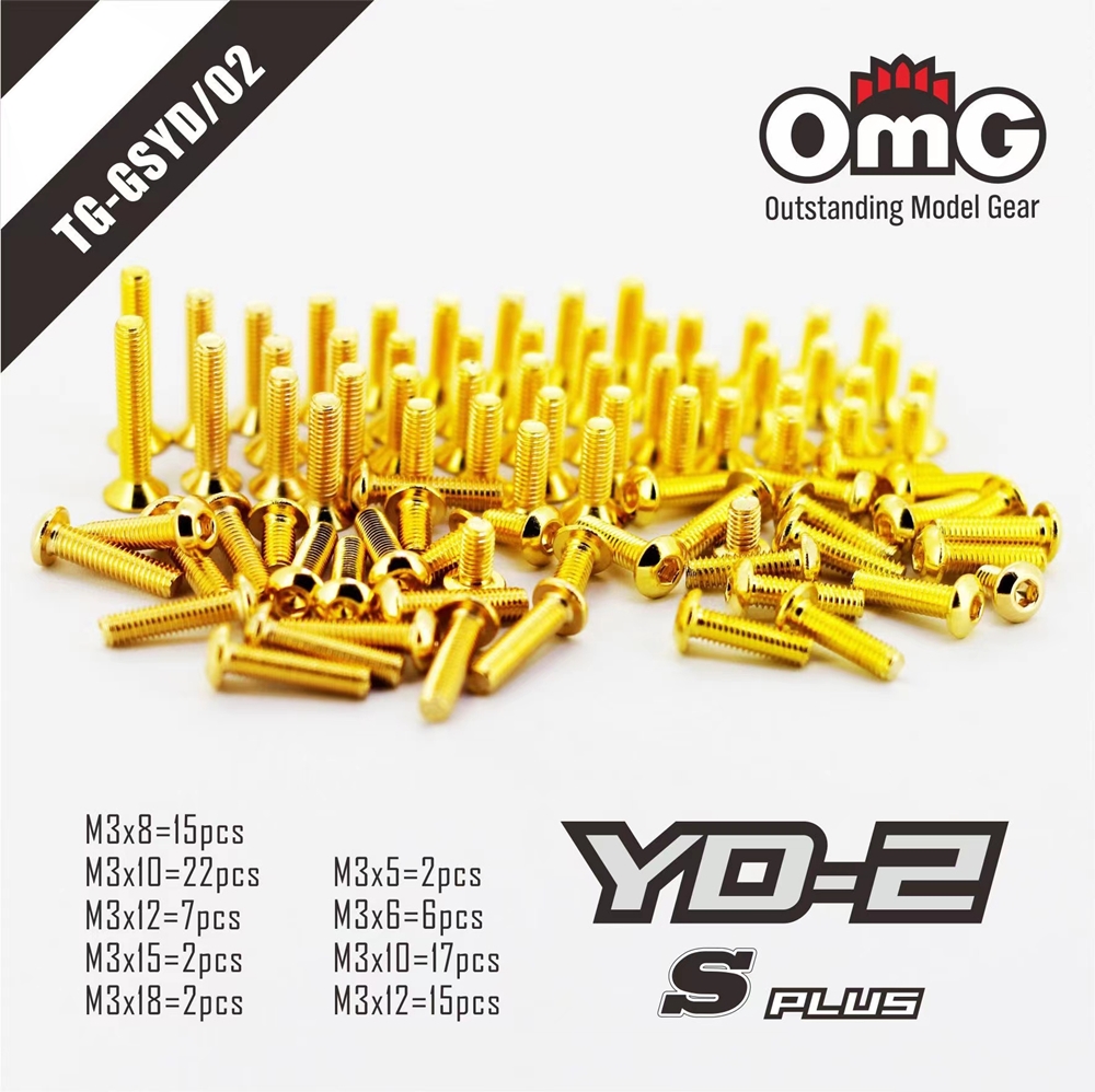 Golden Screw Kit for YD-2/S Plus TG-GSYD-02