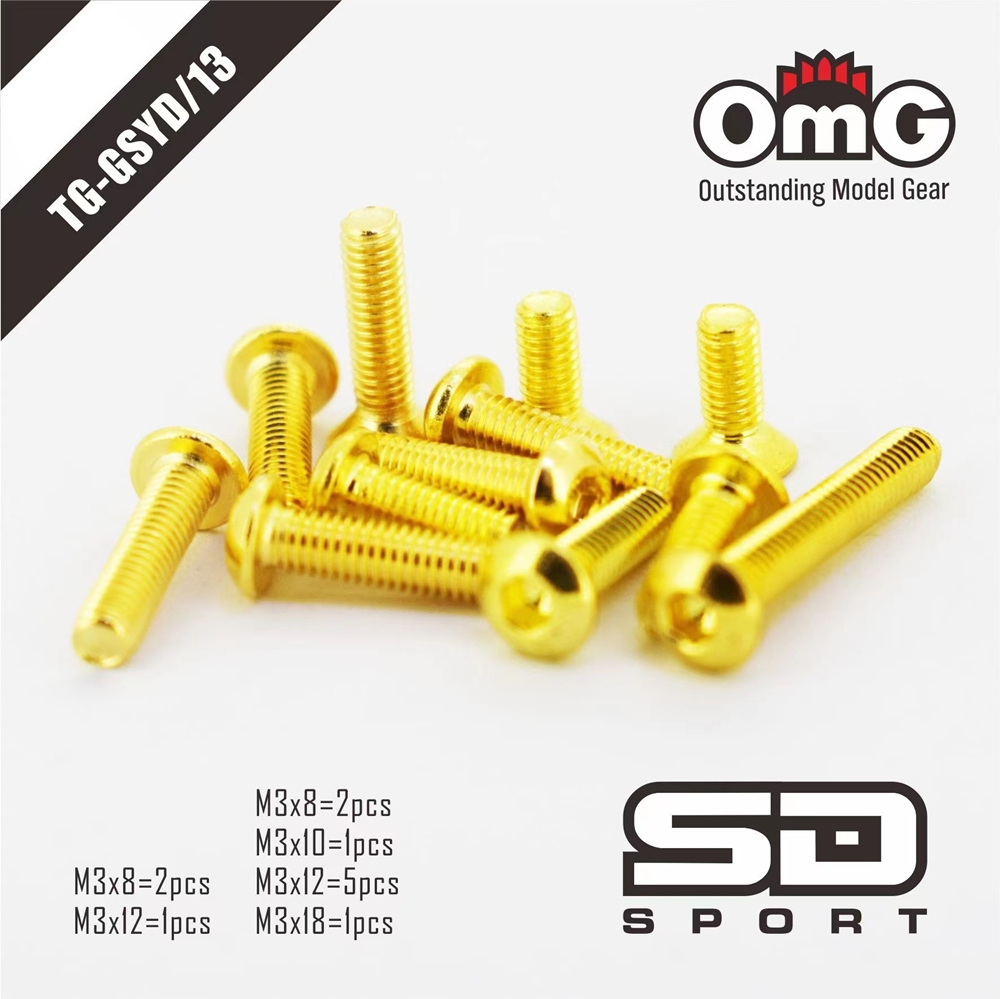 Golden Screw Kit for BD TG-GSYD-13