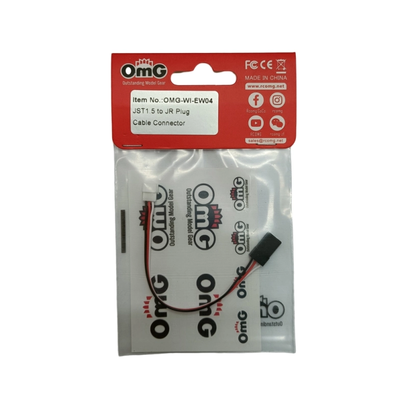 OMG JST 1.5 To JR Plug Cable Connector OMG-WI-EW04