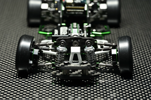 LS Studio LSD 1/27 RWD Drift Car Chassis Green Version (Without ...