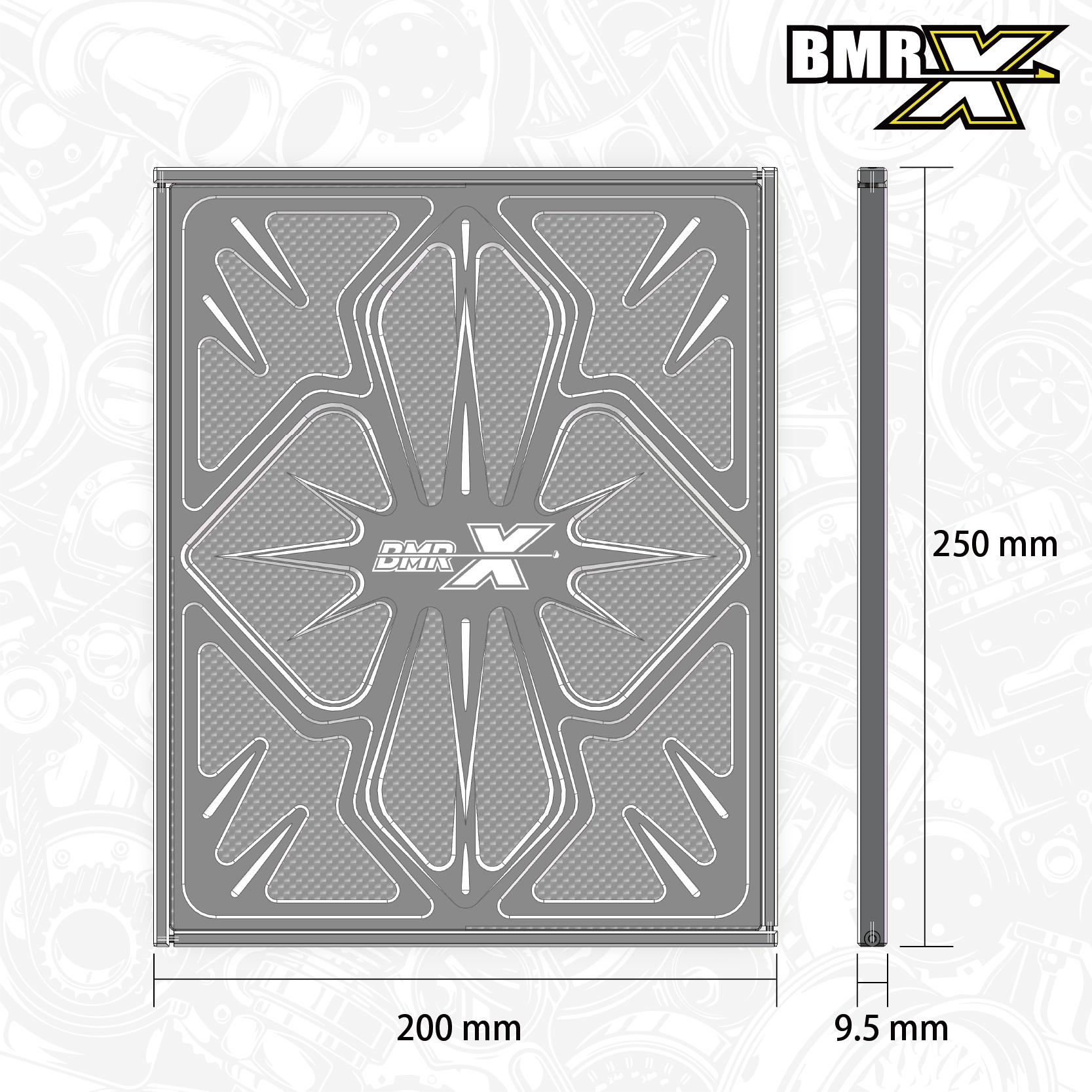 BM Racing Set-Up Board for 1/24 1/28 RC car BM-T-SUB