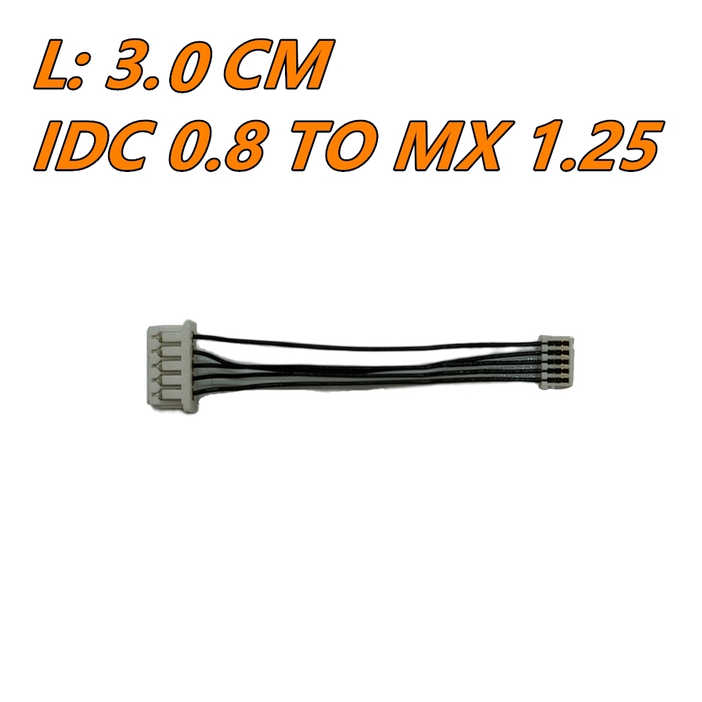 GT55 Racing 5P IDC0.8 Plug To MX1.25 Length 3.0cm For Sensored ESC ...